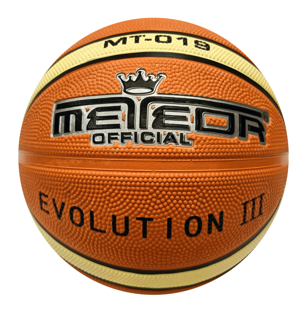 Meteor Official Evolution III Basketball Rubber Orange Size 3 - PSI ...