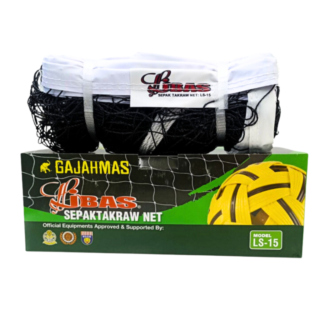 Gajahmas LS-15 Libas Sepak Takraw Outdoor Play Net - PSI Sports Inc